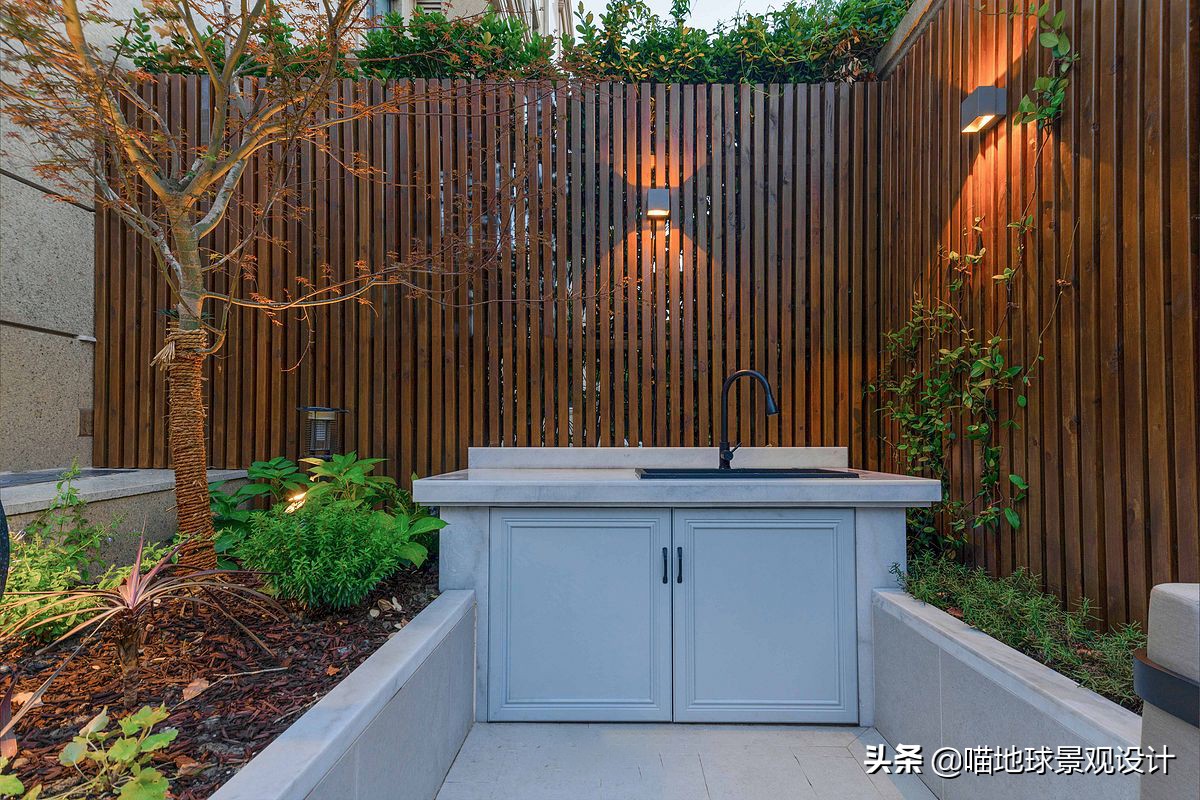 60 private courtyard outdoor barbecue table designs, beautiful and ...