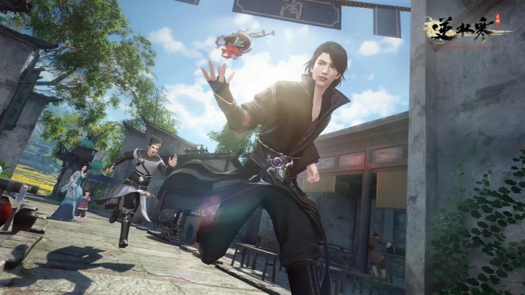 Nishuihan Mobile Games released the close-range real machine picture ...