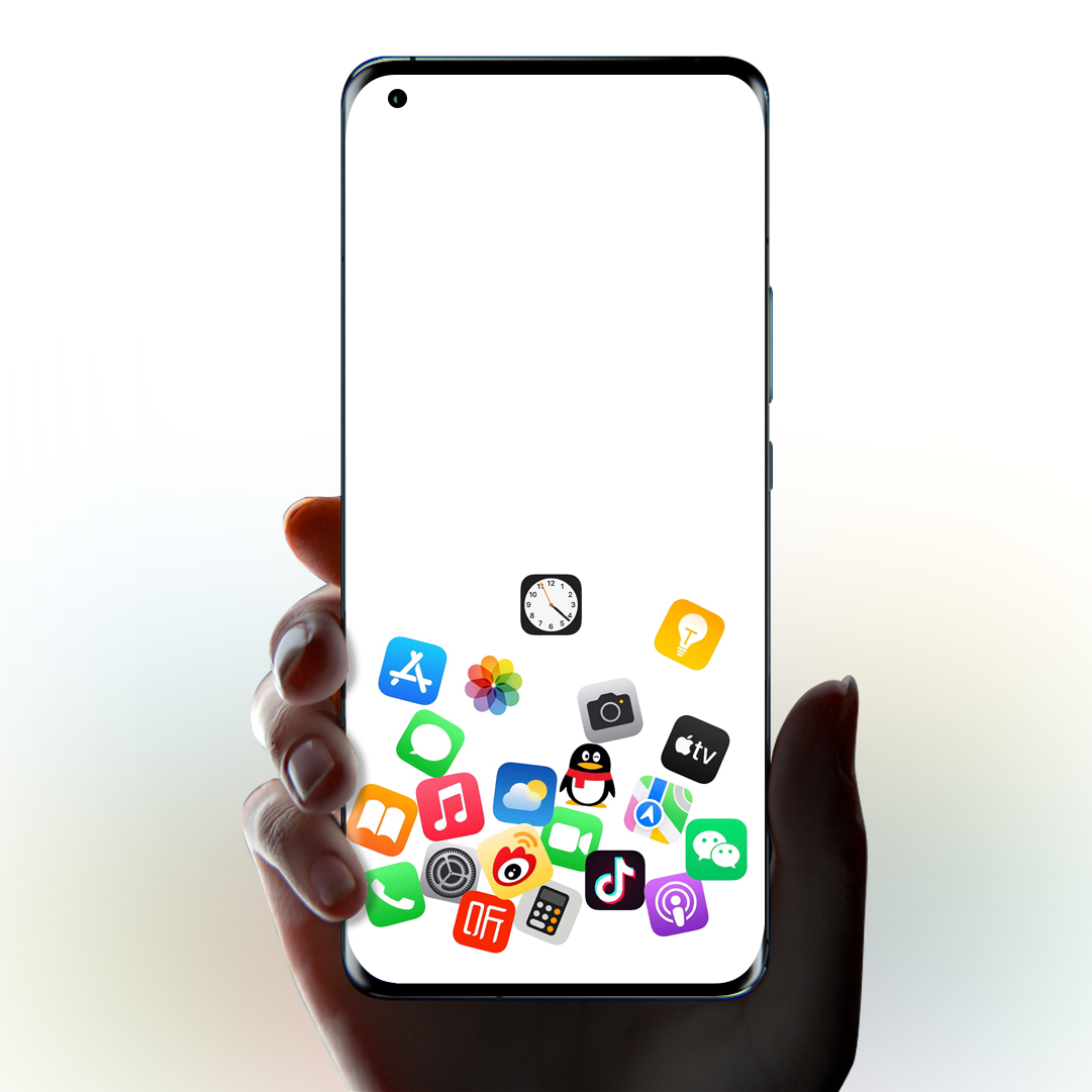 Irregular icon messy wallpaper - iNEWS