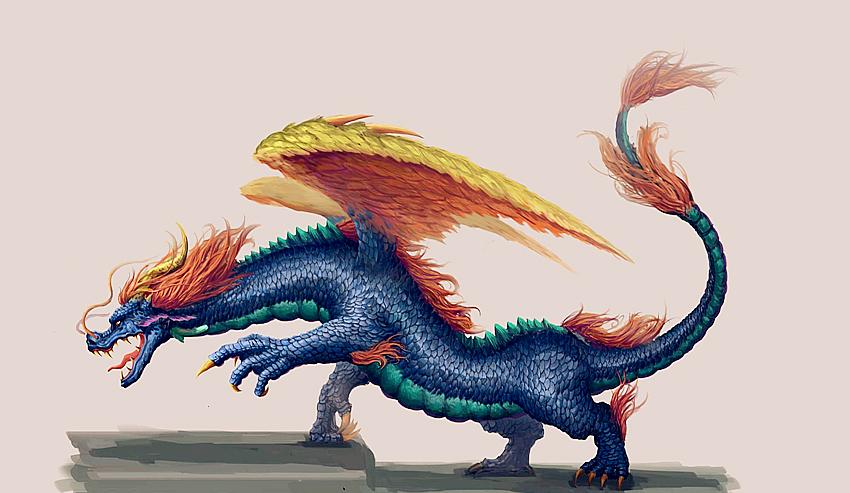 Those dragons recorded in Shan Hai Jing-Ying Long - iNEWS