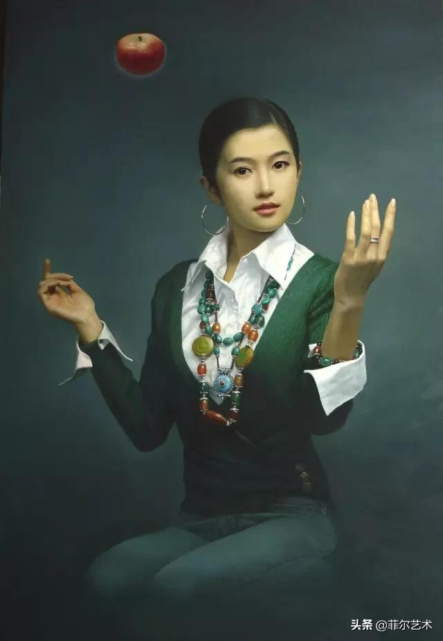 Appreciation and Analysis of the Character Oil Painting Works of the ...