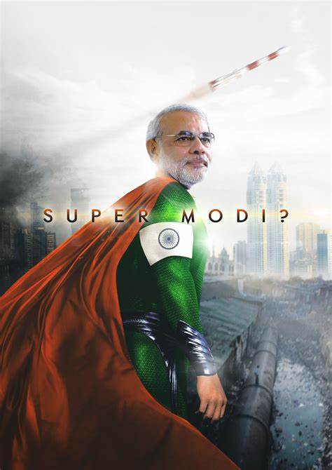 Indian "demigod" Modi, the appearance of an "angel", the soul of a ...