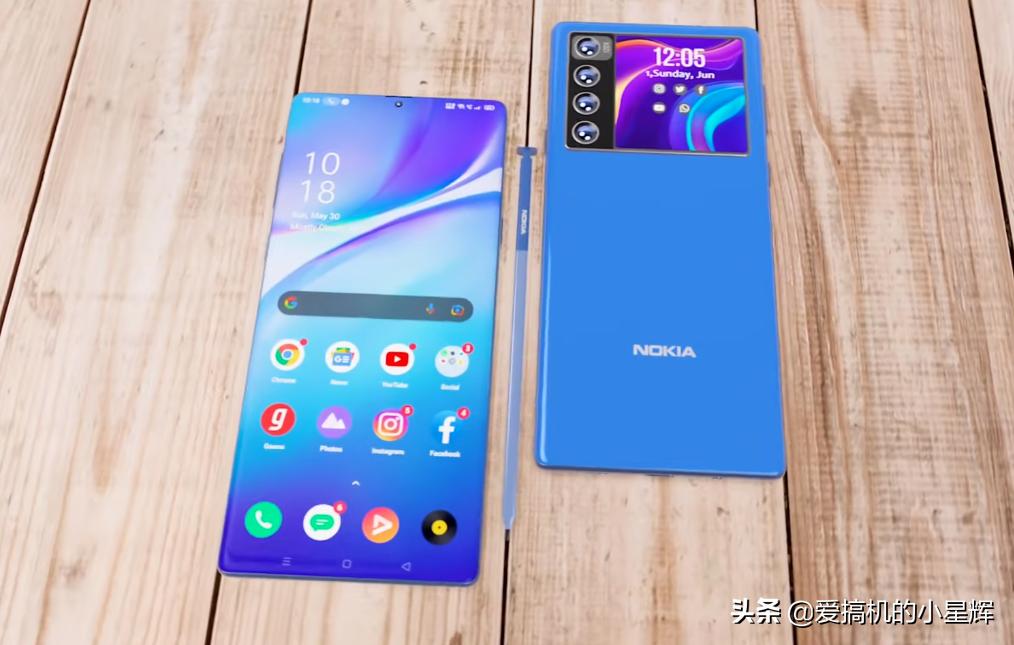 Nokia X50Pro concept phone, 120x zoom +6000mAh+244Hz, equipped with ...