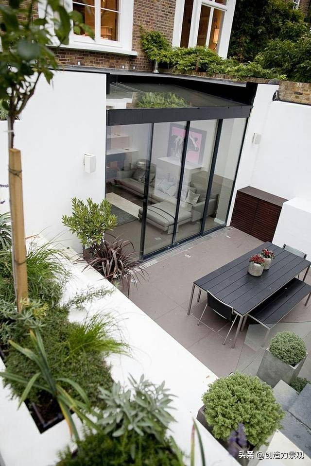 Have you learned the sunken courtyard transformed from the basement ...