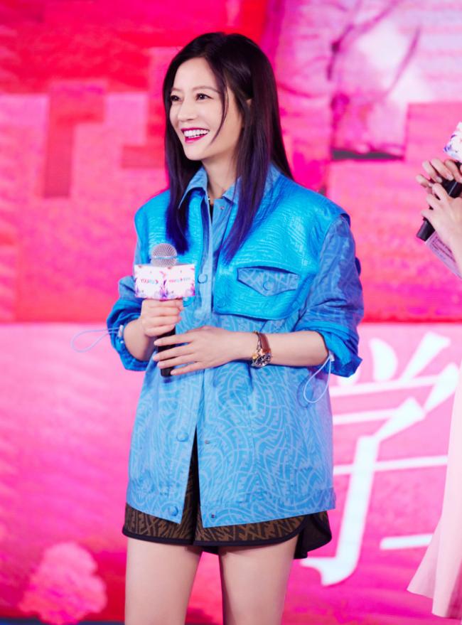 Zhao Wei's new drama partner Qin Hao plays husband and wife, smoking ...