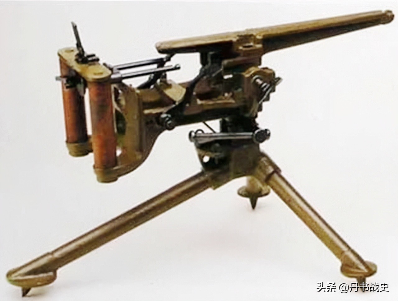 Mini machine gun of World War I, peculiar equipment of the Austro ...