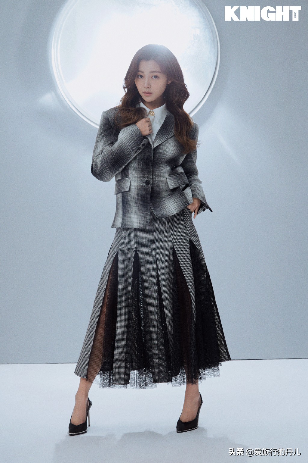 Hong Kong actress Wei Shiya, looks beautiful and sweet, and has good ...