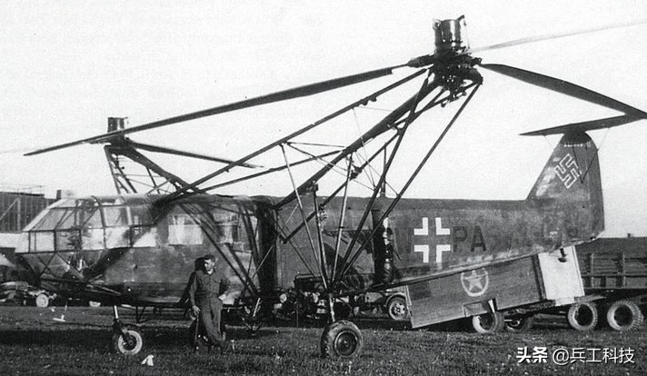 During World War II, Nazi Germany developed a number of helicopters and ...