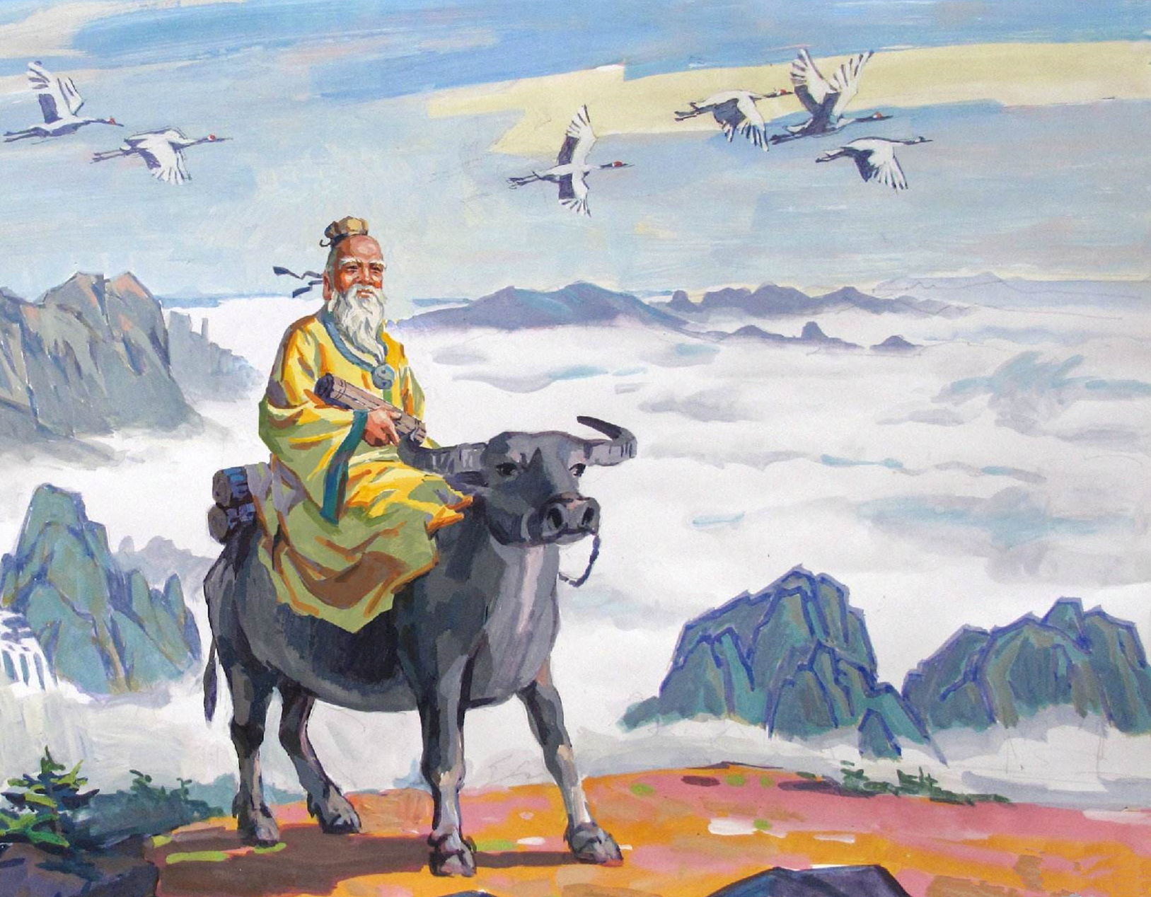 Can't read the "Tao De Jing"?First recognize the three faces of Lao Tzu ...