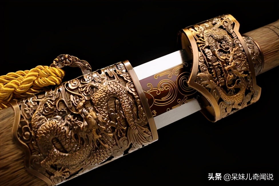 The legendary treasure "Nine Dragon Sword" in Qianlong's tomb, none of ...