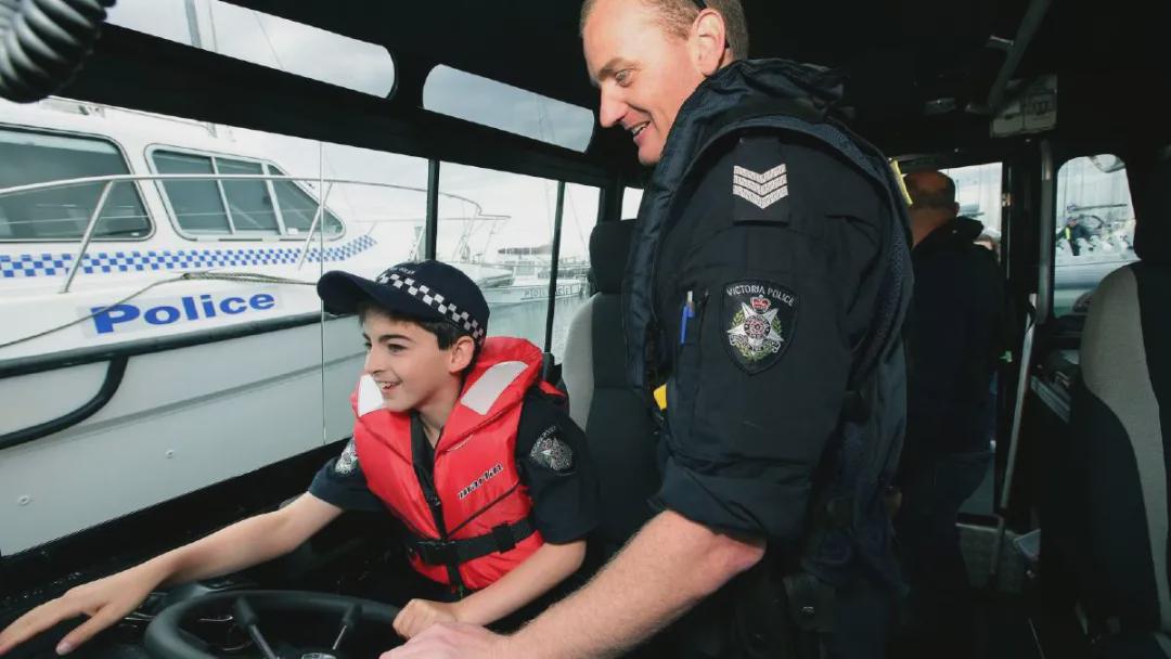 A 10-year-old boy in Australia became the youngest policeman. After ...