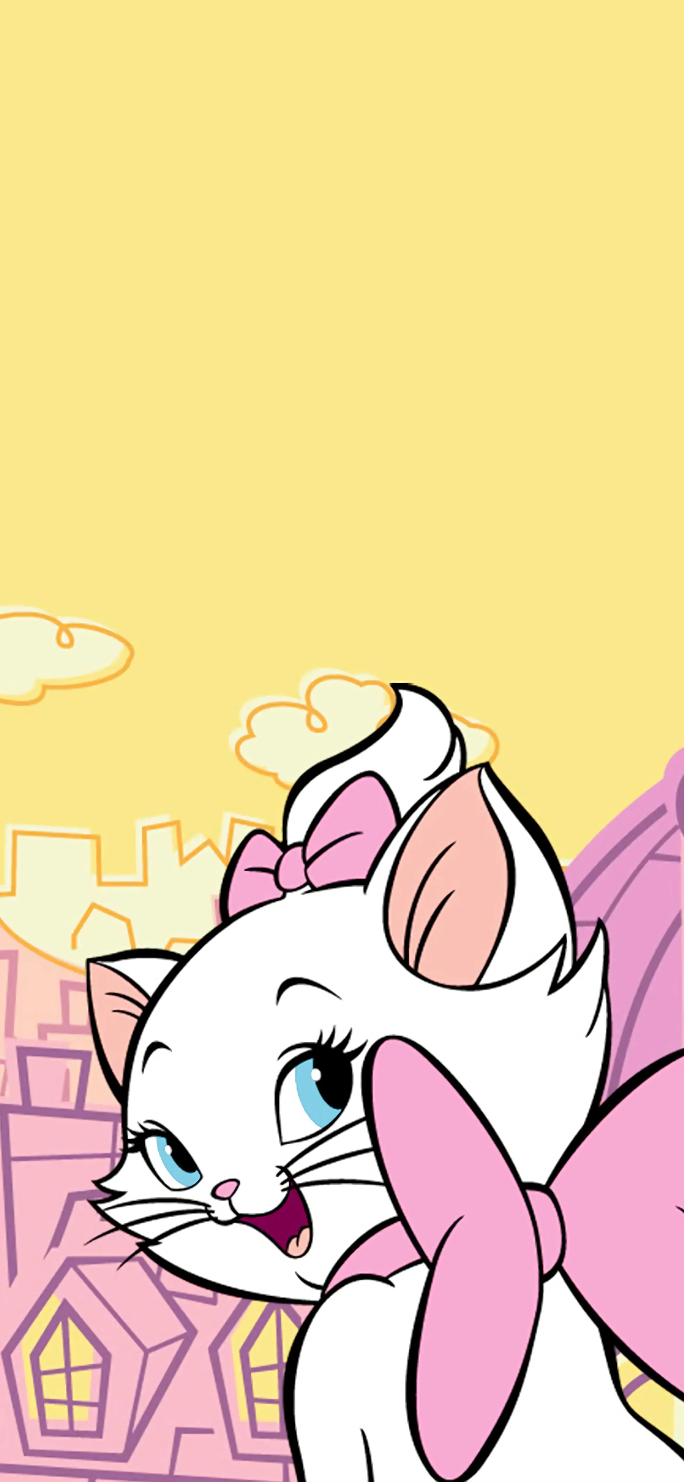 1397 original picture Mary cat series mobile wallpaper - iMedia