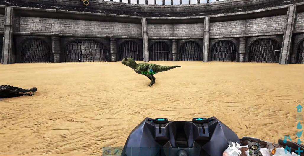 "Ark Survival Evolved" players build a large Colosseum, Titans and BOSS ...