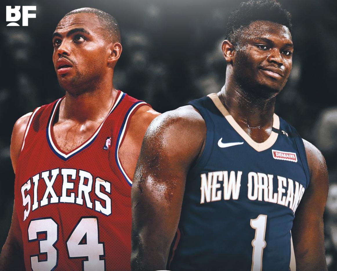 Zion is so fat that Barkley can't stand it: he is like a child I had ...