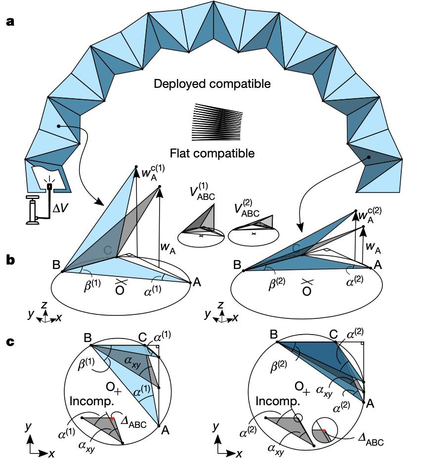 Nature: The Harvard team invented a multi-stable inflatable origami ...