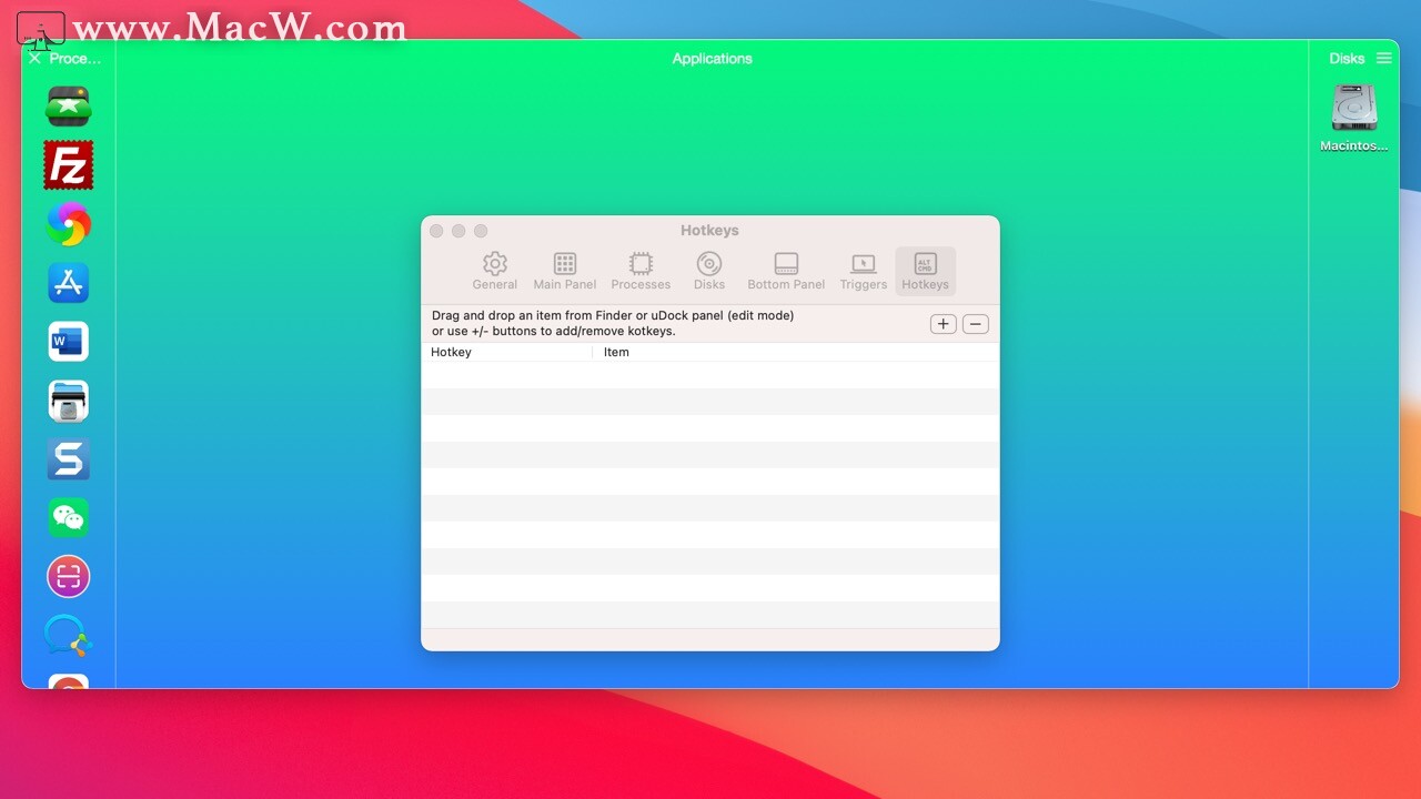 Dock bar quick launch tool uDock quick launch dock - iMedia