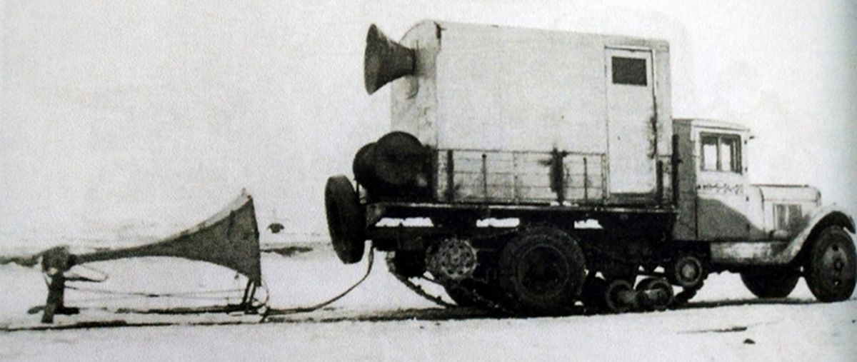Soviet wheeled armored vehicles and half-track military vehicles of ...