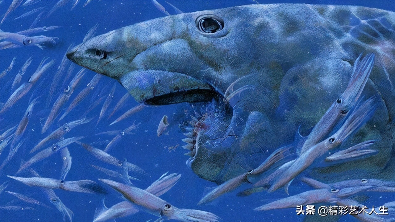 290 million years ago, the behemoth of the deep sea, every hunt is a ...