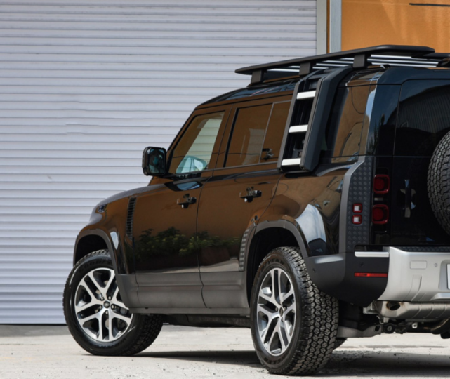 The Land Rover Defender can be called an "off-road artifact" with a ...