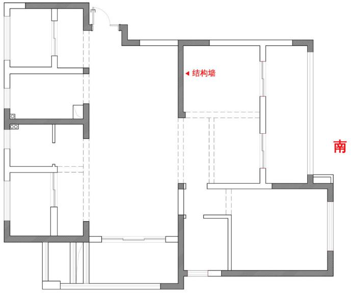 Her house is 146 square meters, the decoration is not luxurious, but it ...