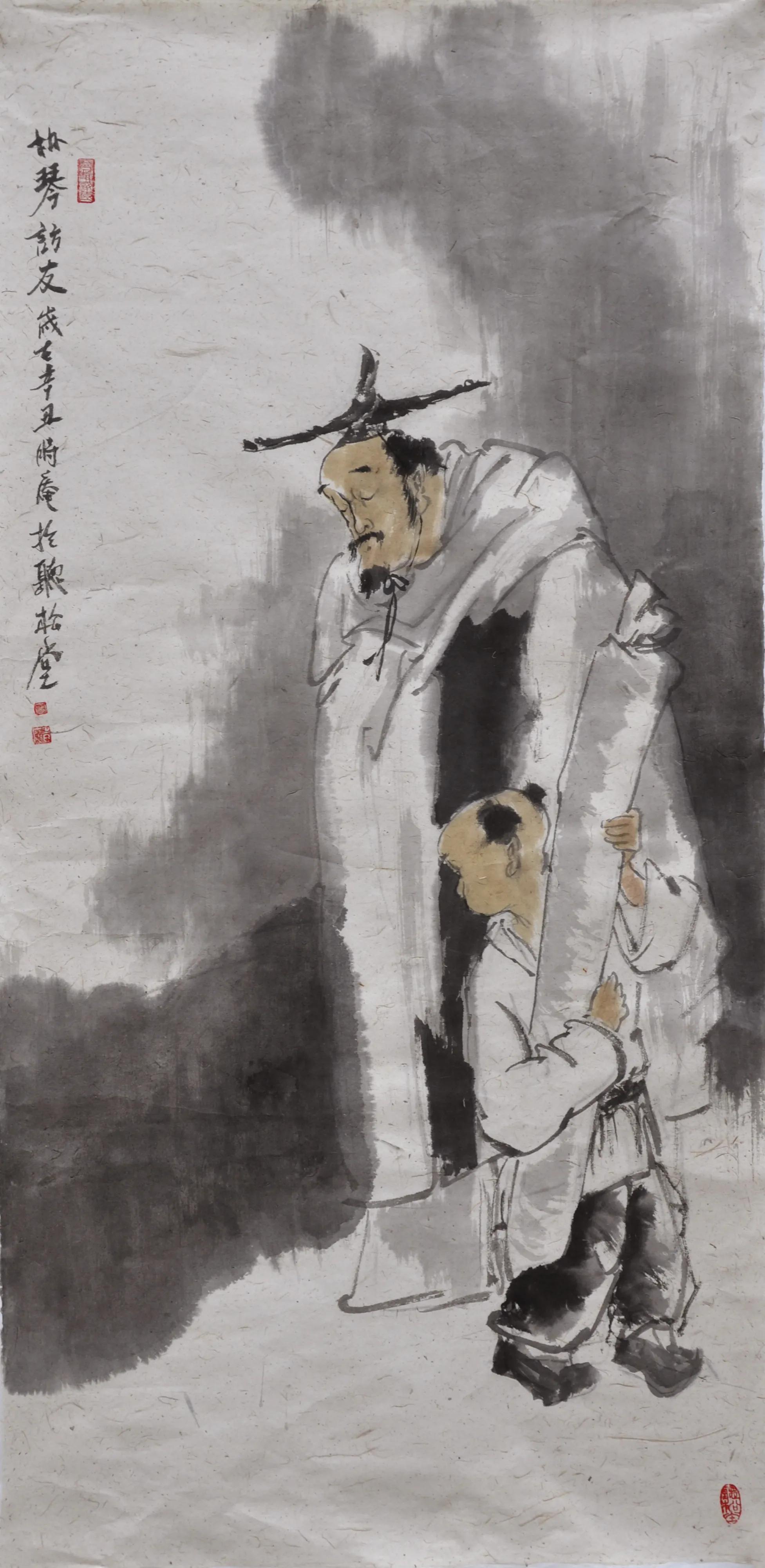Introduction of figure painting master Liu Dayu - iNEWS