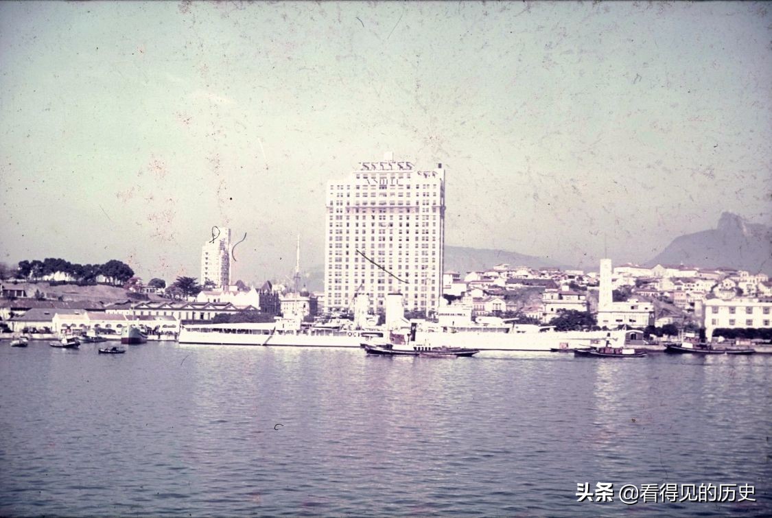 Colored old photos. Brazil's cities in 1938 were so beautiful. I didn't ...