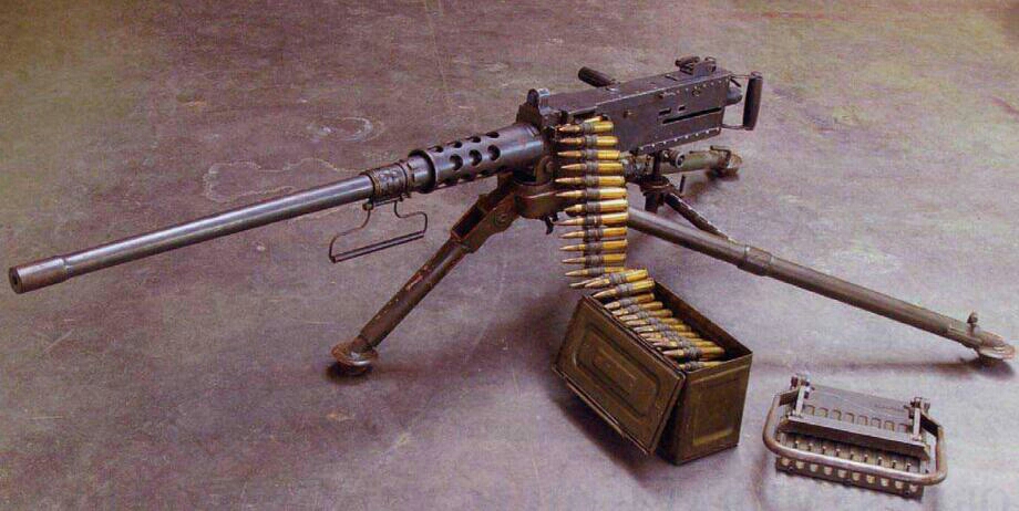 This "Lao Ganma" is not spicy but fierce-American M2 heavy machine gun ...