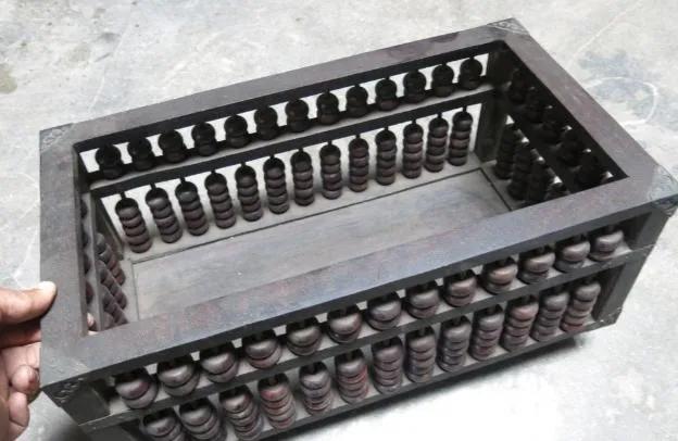 The weird old abacus, which most people have never seen before, is very ...