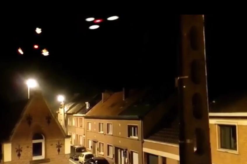 Why did triangle UFOs appear in Belgium for five consecutive months ...