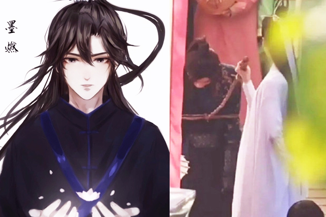 Luo Yunxi's "Haoyi Xing" asks for love from the sky, the ink burns the ...