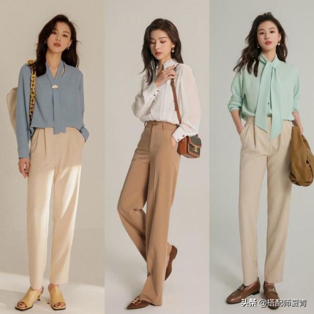 There is a style called intellectual casual style, gentle and relaxed ...