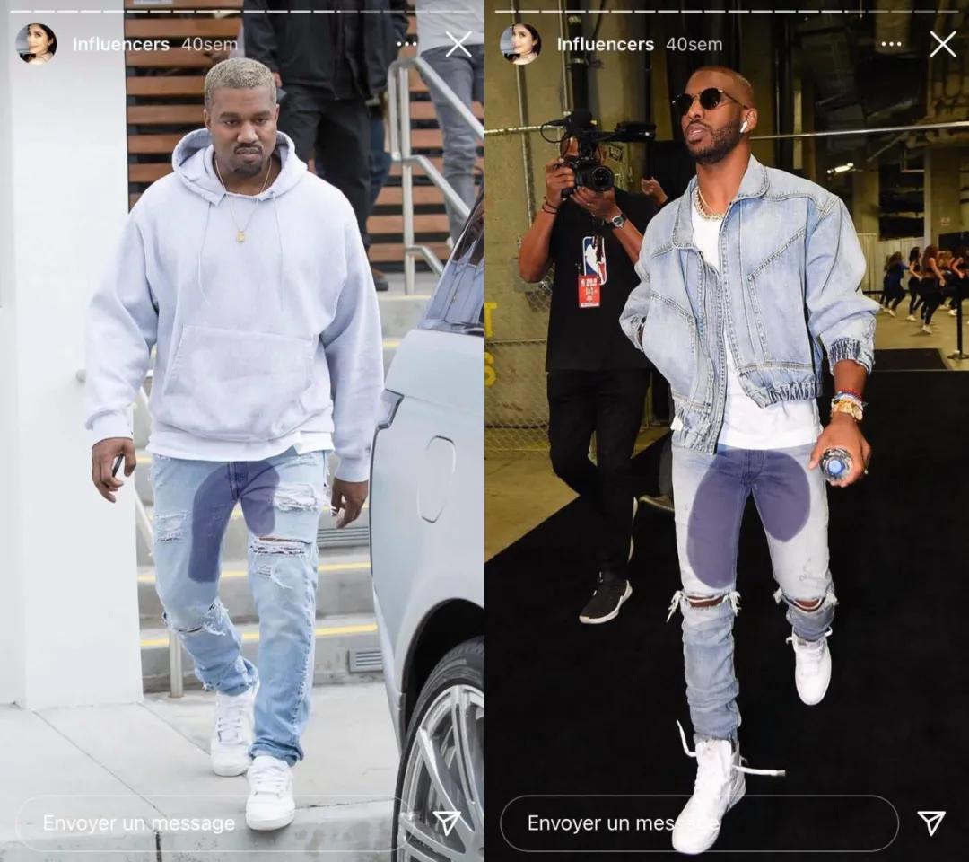 It's not a spoof or a joke. "Peeing pants" has really become a fashion ...