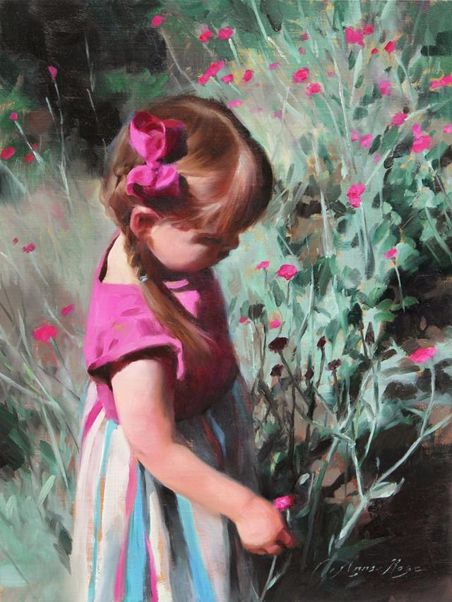 Emotional beauty paintings of American beauty painter Anna Ross Bain ...