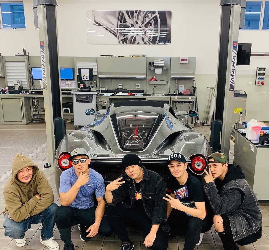 Jay Chou's luxurious garages are all limited edition models. How many ...