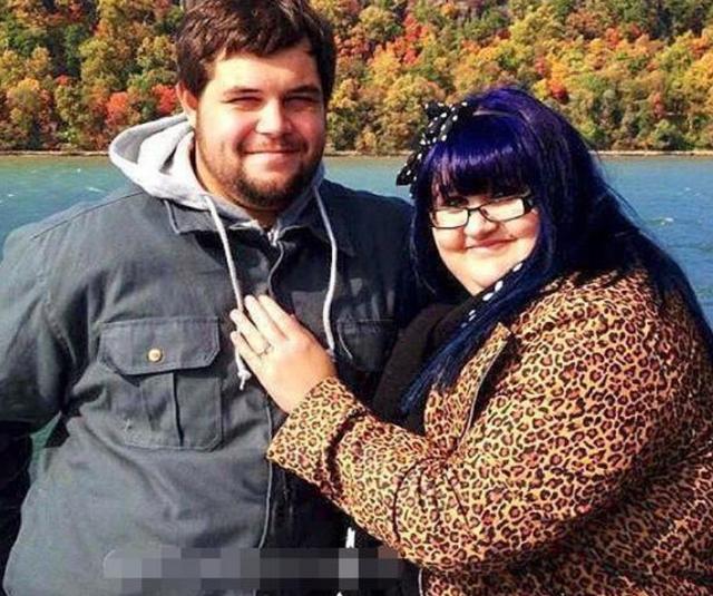 The man married a 330-pound fat girl, and his figure changed a lot ...