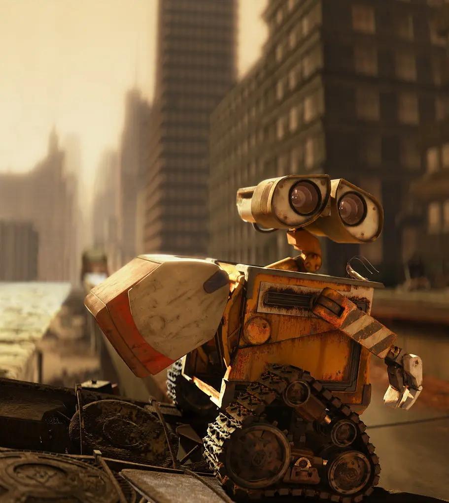 Robots are still in love?This relationship between Wali and Eve is a ...