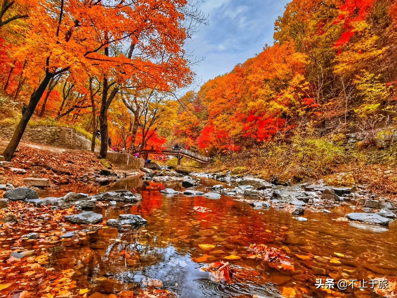 During the golden autumn tourist season, this small city in Northeast ...