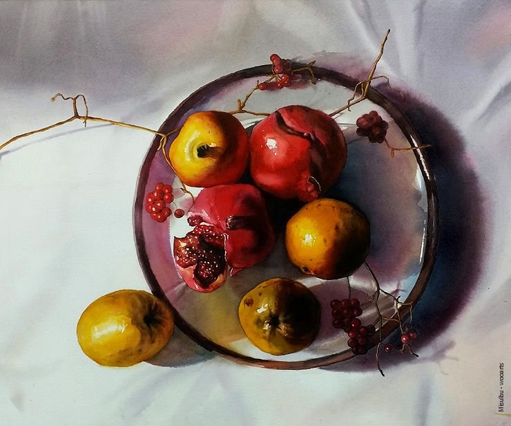Stunning watercolors and oil paintings from Misulbu Gallery, South ...