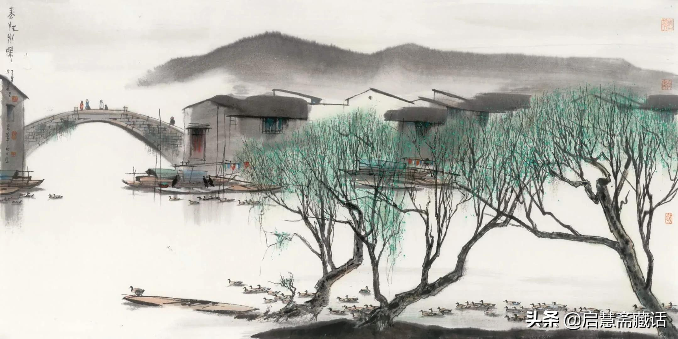 Describe the beauty of the Jiangnan water town-a record of Yang Mingyi ...