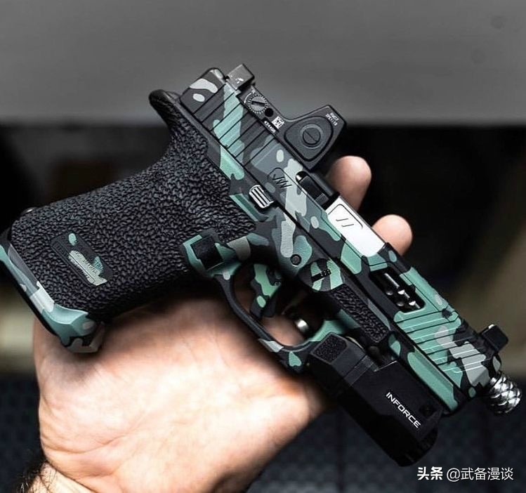 Tactical aesthetics: pistol painting and camouflage color system ...
