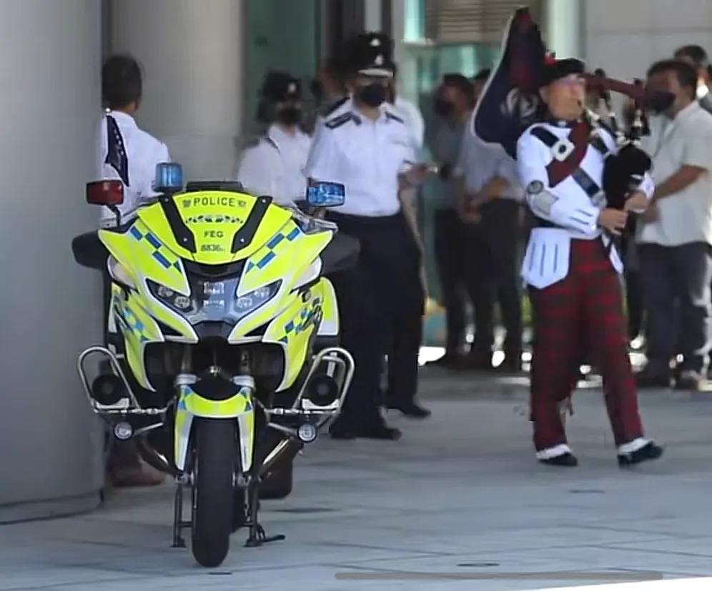 Hong Kong Traffic Police's latest police motorcycle BMW R1250RT - iNEWS