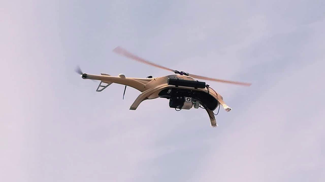 China's innovative unmanned helicopter bomber, known as "flying mortar ...