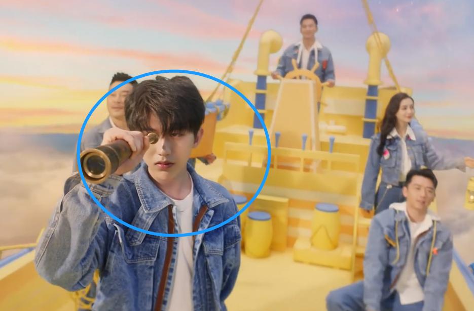 Running man 9 spacecraft short film, Li Chen at the helm, Sha Yi Zheng ...