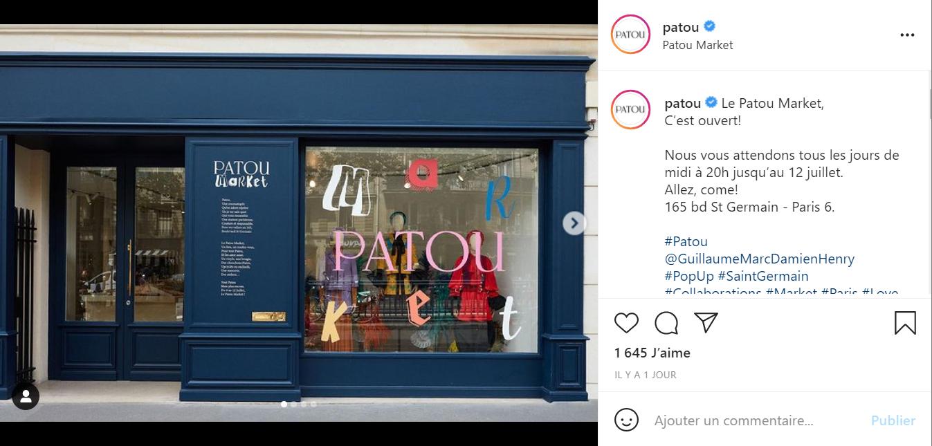 LVMH Group restarts French brand Patou, a four-story pop-up store - iNEWS