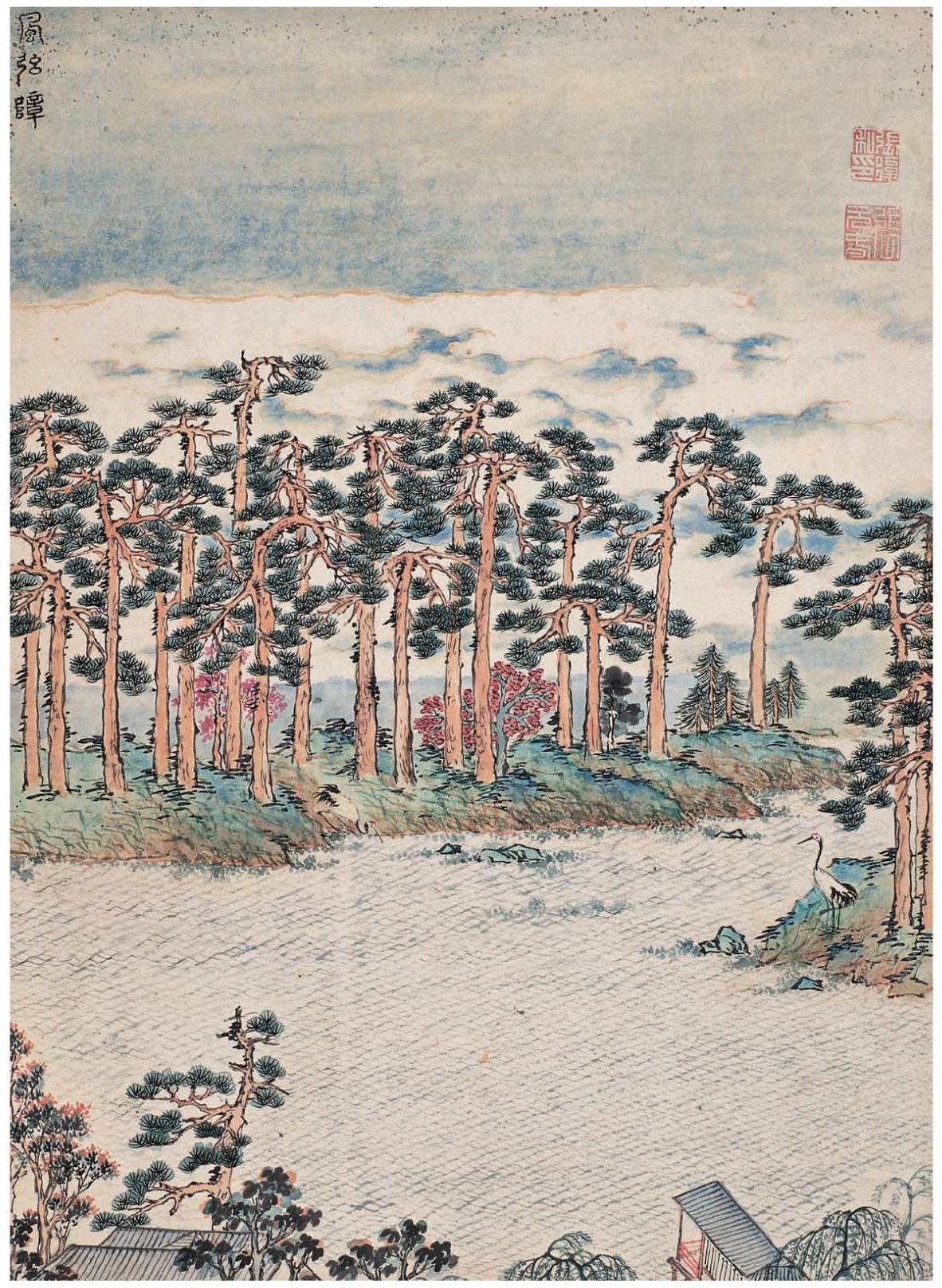 Zhang Fu, a less well-known painter in the Ming Dynasty, but his ...