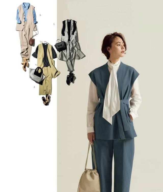 The vest jacket is even hotter this fall, and the Japanese vests are ...