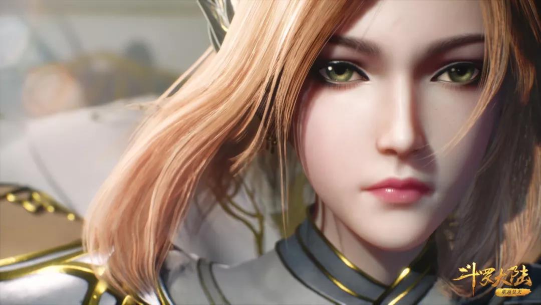 Hu Liena has become beautiful again. She is a pure girl with her bangs ...