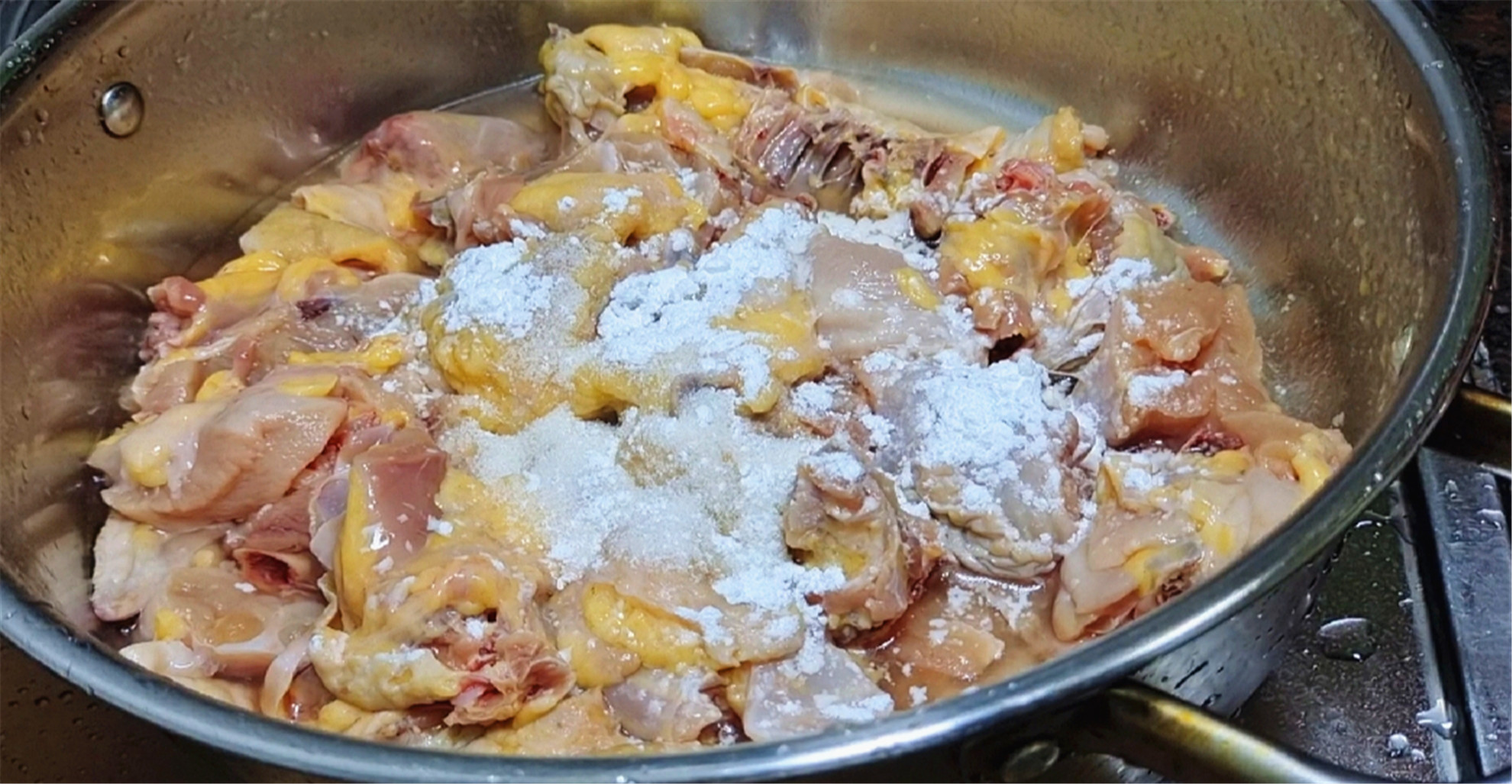 Do you want to blanch the chicken soup in a pot under cold water or hot ...