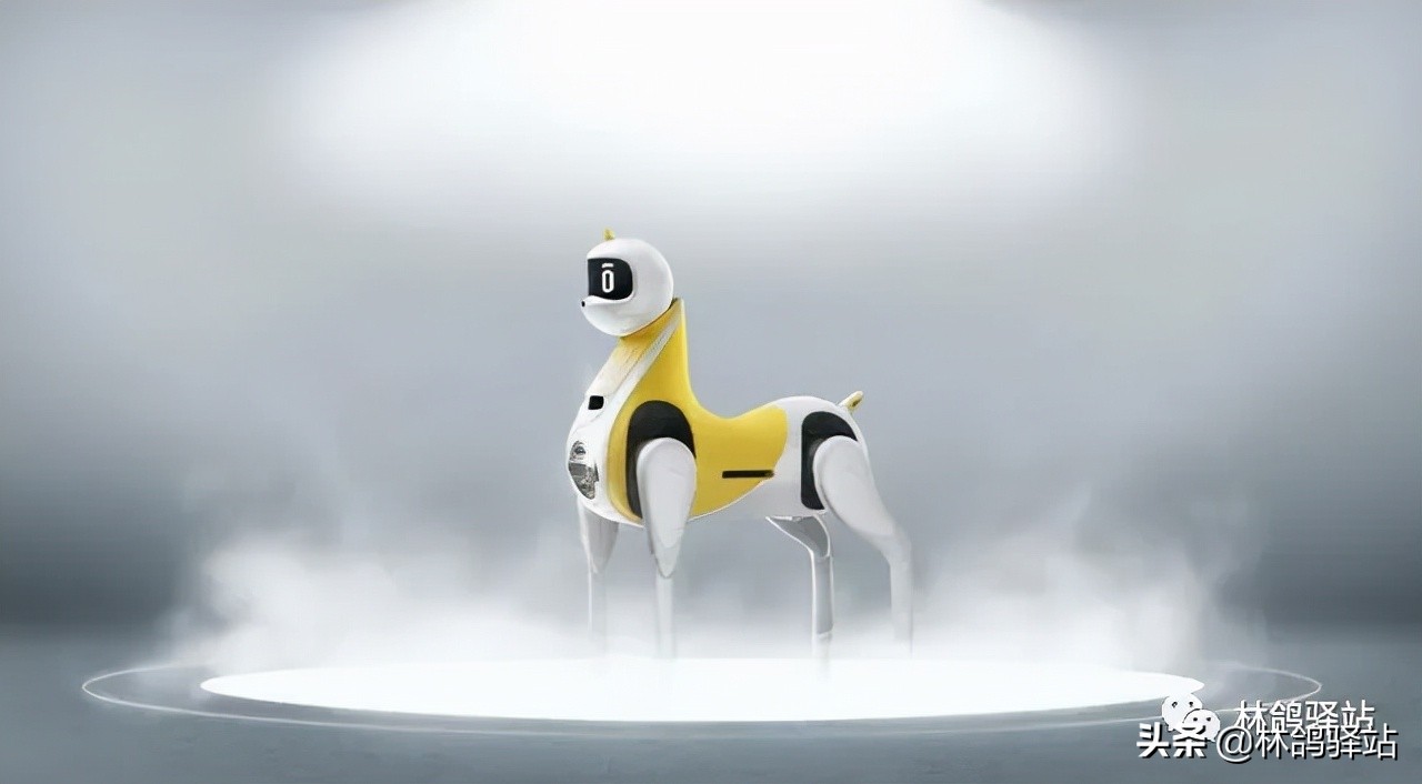 The world's first rideable smart robot horse is released!Tesla and ...