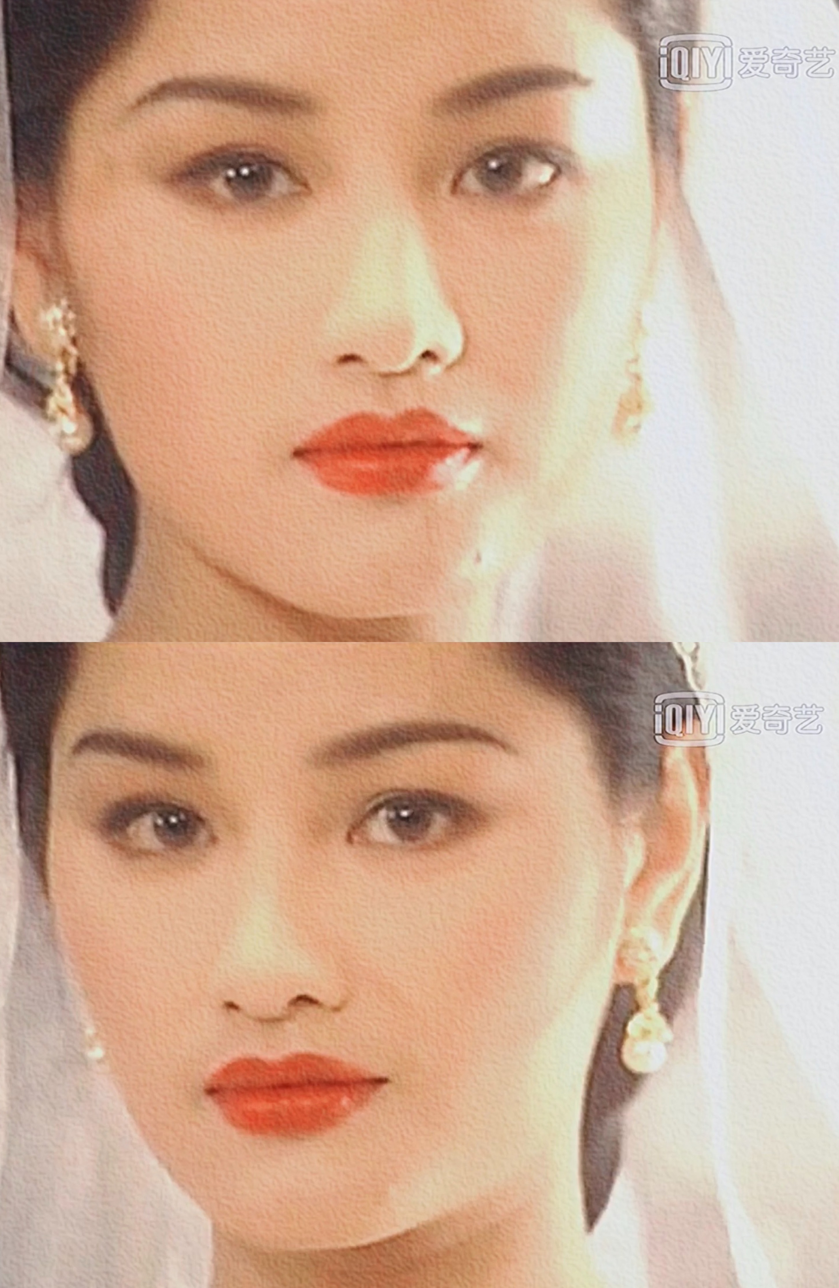 Qu Ying is really amazing in her wedding dress, she was a goddess-level ...